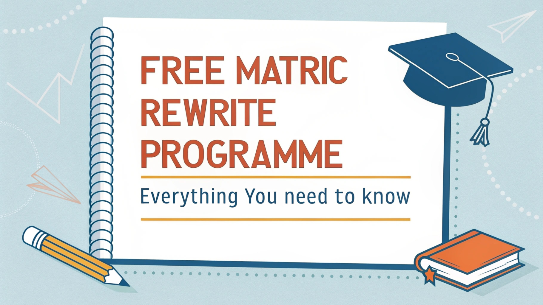 Free Matric Rewrite Programme: Everything You Need to Know - Course Match